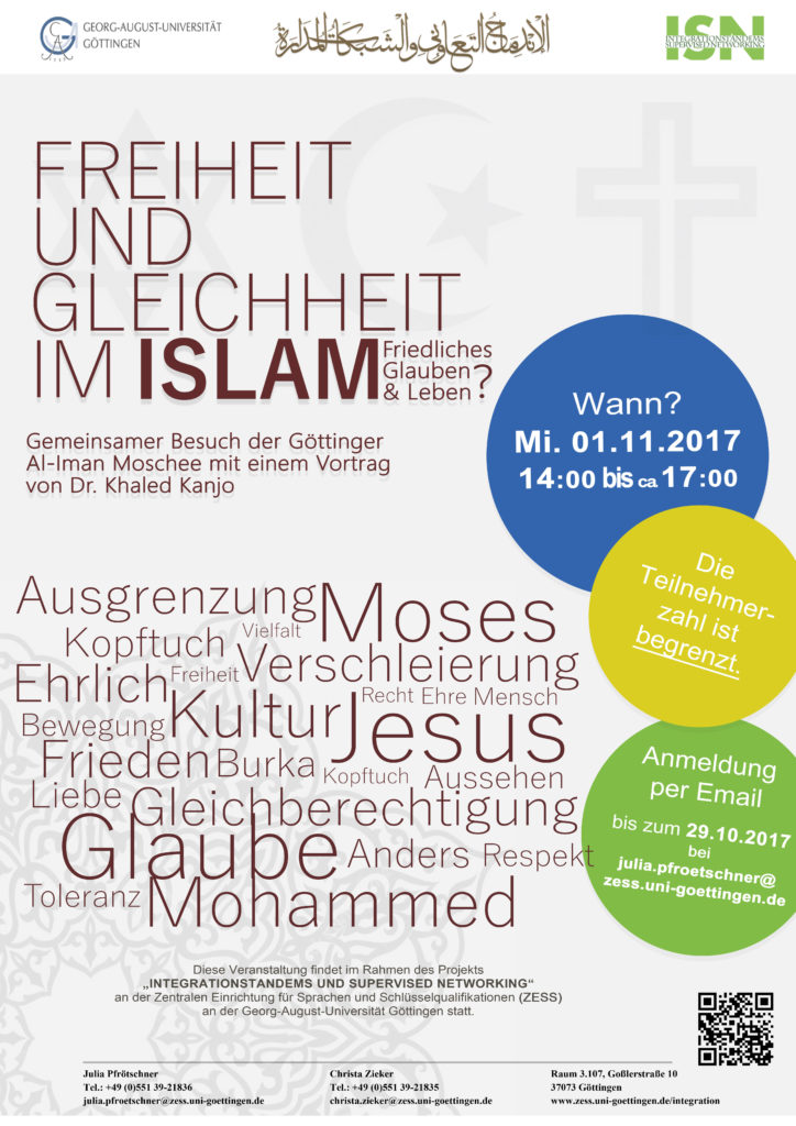Einladung zum Besuch der Göttinger Moschee | Psychoblog Einladung zum Besuch der Göttinger Moschee | Psychoblog